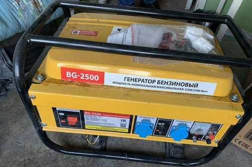 Бензиновый генератор bg 2500