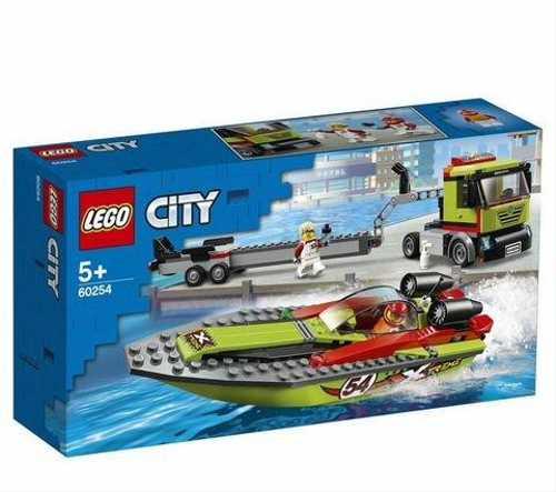 Конструктор Lego City Great Vehicles Транспортировщик скоростных катеров (60254)
