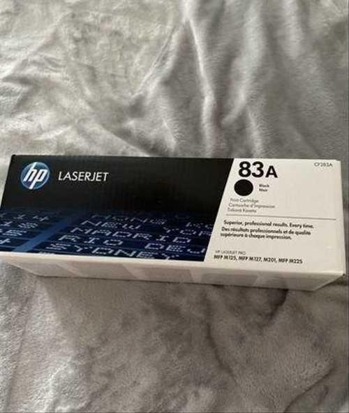Картридж лазерный HP 83A (CF283A