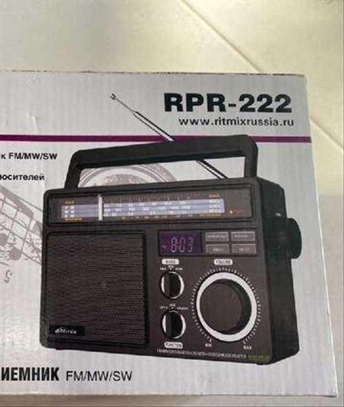 Радиоприемник Ritmix rpr-222