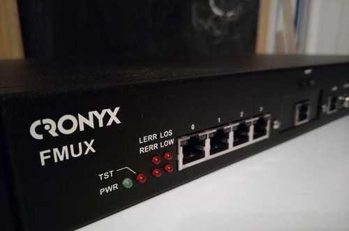 Мультиплексор Cronyx fmux/4E1-ETV-D13/FC-snmp-DC | Festima.Ru – частные ...