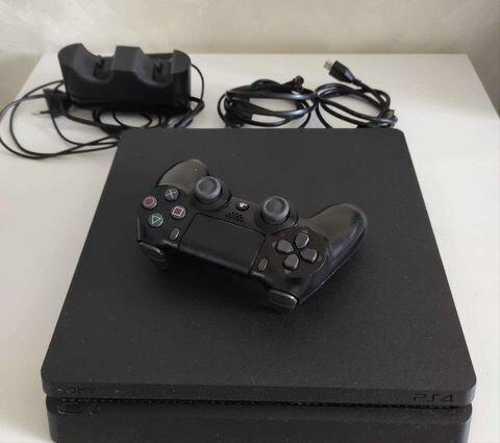 Sony playstation 4 PS4 slim 1000gb + 20 игр