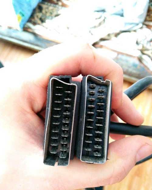 Кабель scart полная развертка