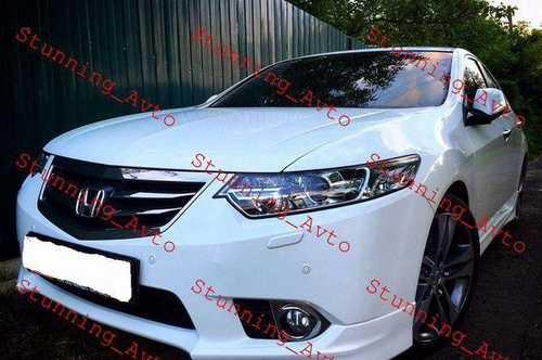 Клыки Honda Accord 8 переднего бампера Type-S