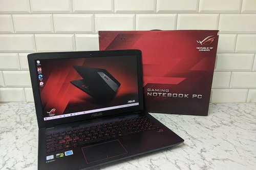 Игровой ноутбук Asus ROG GL552 GTX960m+SSD+ram 8gb