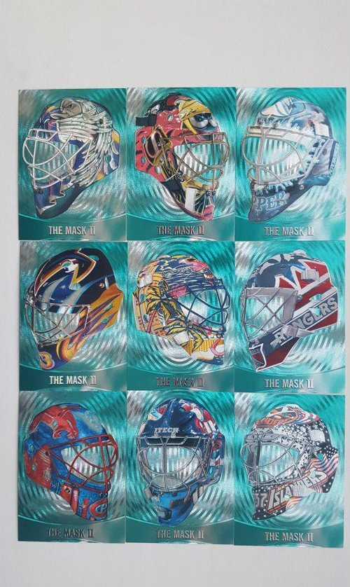 Хоккейные карточки NHL. подсерия "Masks II"