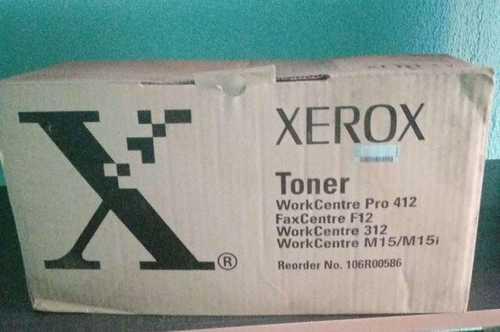 Тонер-картридж Xerox 106R00586