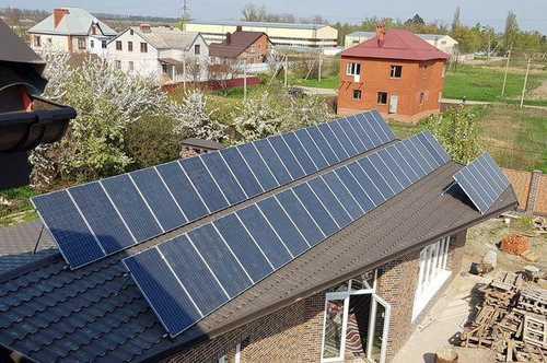 Солнечные электростанции для дома (1-70кВт*ч)