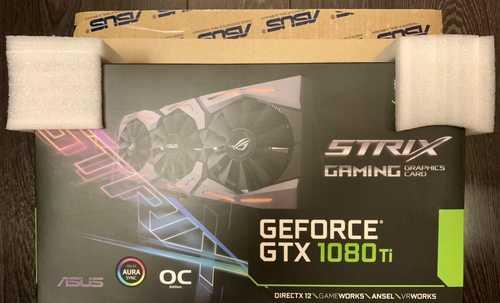 Видеокарта Asus ROG-strix-GTX1080TI-011G-gamin