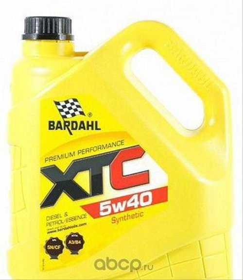 Масло моторное синт bardahl XTC 5W40 C3 4л