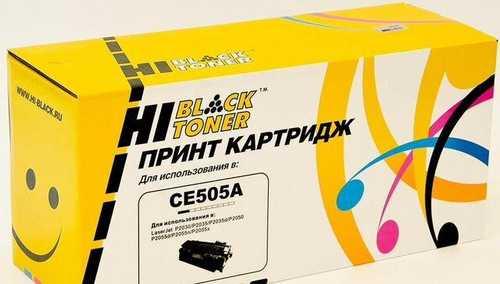 CE505A HB Совместимый тонер-картридж Hi-Black