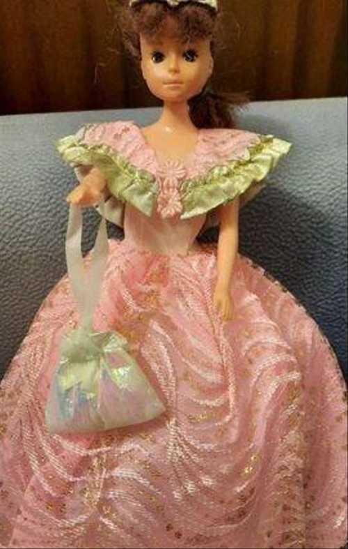 Платье, сумочка и шляпка для куклы Барби
