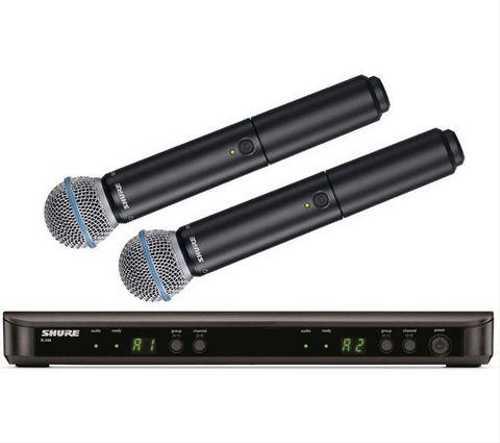 Радиосистема Shure BLX288E/B58 + планшет в подарок