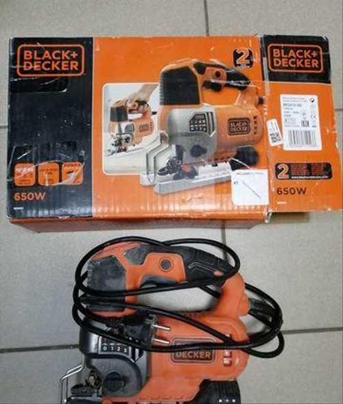 Электролобзик black+decker BES610 650 Вт