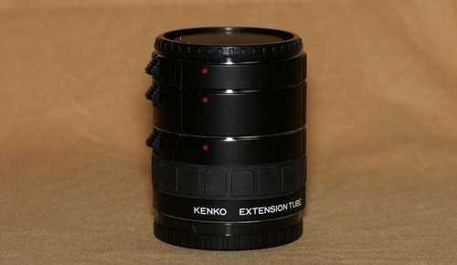 Макрокольца Kenko Extension Tube set DG A-mount