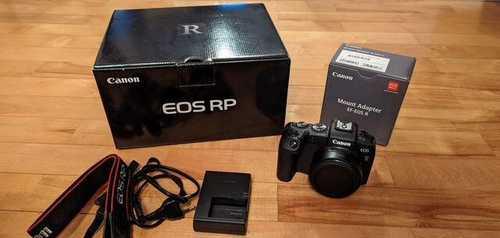 Canon EOS RP body + Canon EF-EOS R Mount Adapter