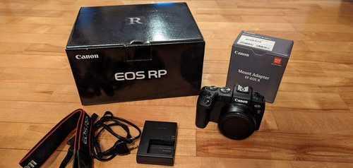 Canon EOS RP body + Canon EF-EOS R Mount Adapter Москва | Фототехника | Festima.Ru – мониторинг ...