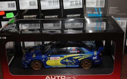Subaru impreza WRC #5 monte carlo 2005