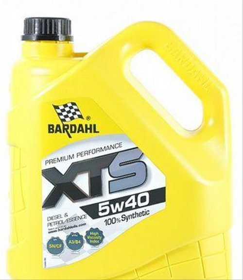 Масло моторное bardahl XTS 5W-40 4L
