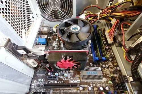 Xeon X3470 4 ядра 3,6 Ghz разгон, DDR3 16G, 500 Гб