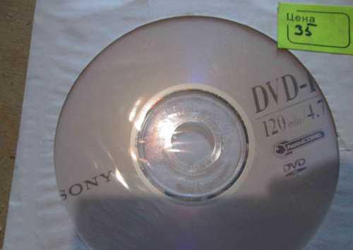 DVD диск чистый