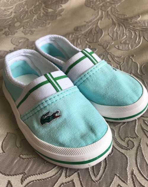 Слипоны Lacoste 23р