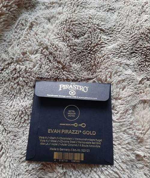 Струна ля Evah Pirazzi Gold для альта