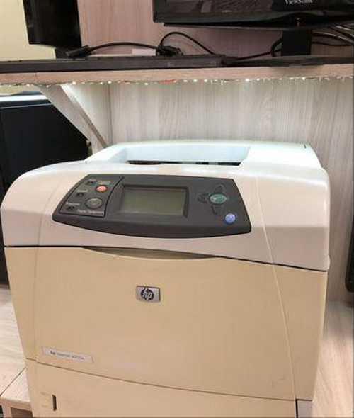 Принтер HP лазерный LaserJet 4300N сетевой