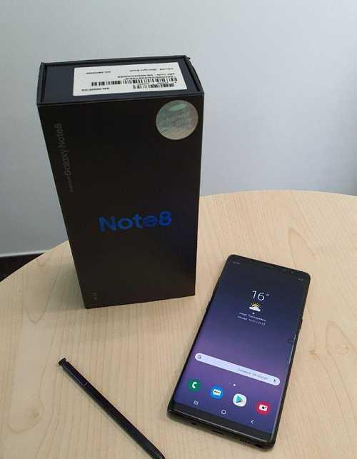 Смартфон Samsung Galaxy Note 8, отличное состояние