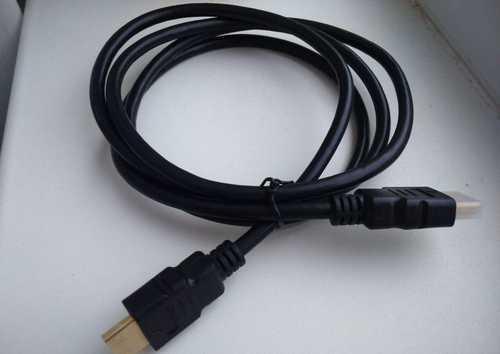 Кабель hdmi-hdmi, новый, 1.5 метра