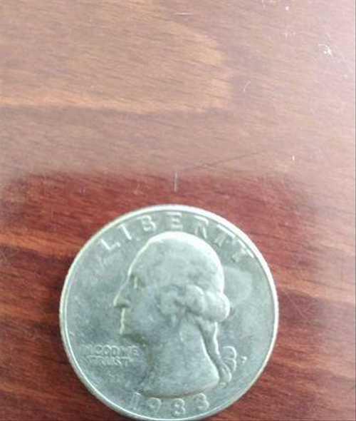 Quarter dollar 1983