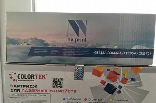 Картридж для лазерных принтеров colortek C-CB435A