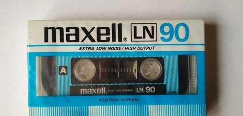 Кассета Maxell 90 запечатанная