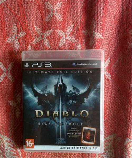 Игра для PS3 Diablo 3 III Reaper of Souls Лицензия