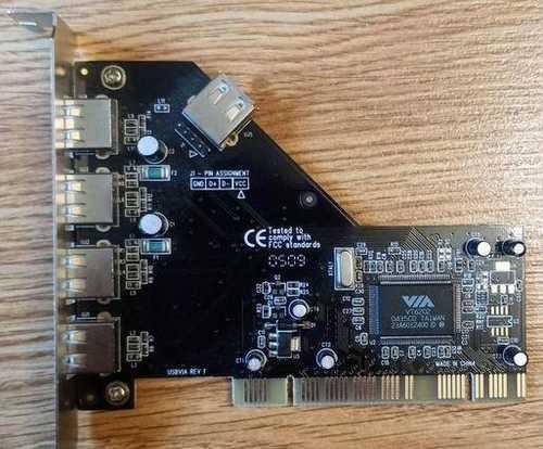 Разветвитель PCI USB и Wi-Fi адаптер