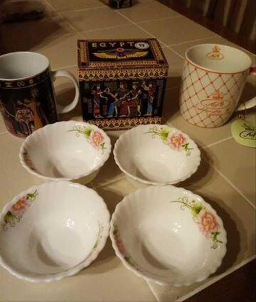 Чашки и салатники