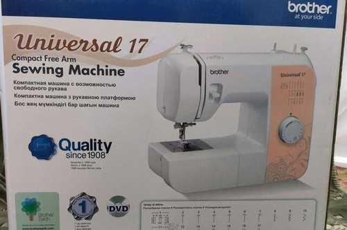 Швейная машина brother universal 17 нитевдевателем