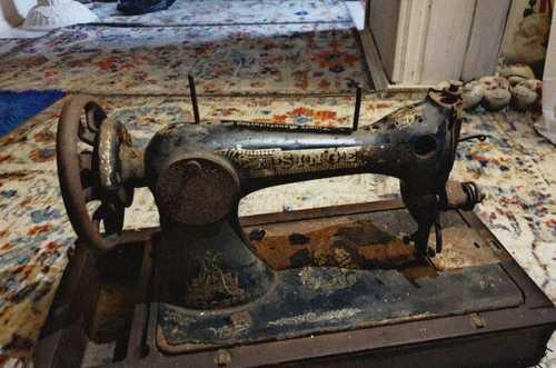 Singer швейная машина, антиквариат