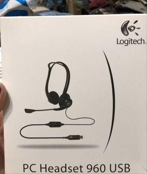 Наушники Logitech 960 usb