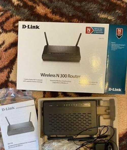 D-Link DIR-615 Wireless N 300 Router