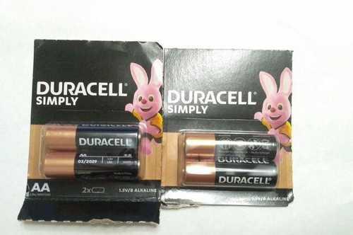 Батарейки Duracell Пальчиковые (AA)