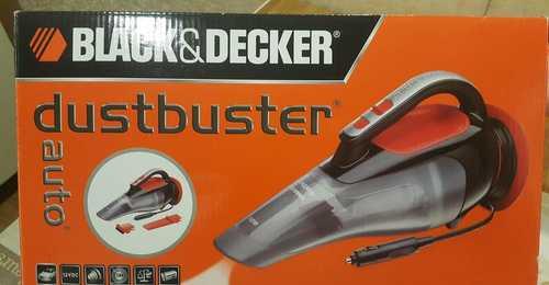 Автомобильный пылесос black & decker