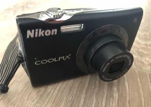 Фотоаппарат Nikon Coolpix S4000 черный б/у