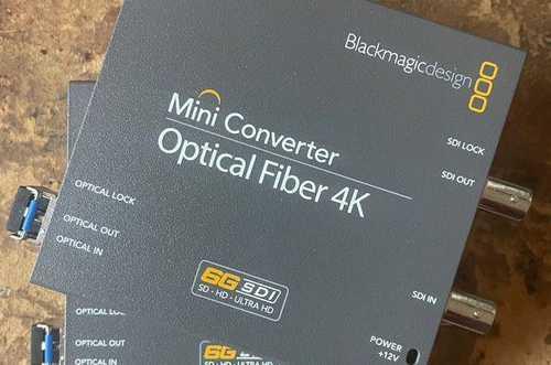Blackmagic Converter Optical Fiber 4K
