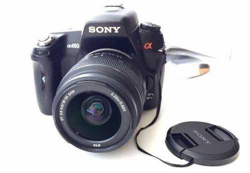 Зеркальный фотоаппарат Sony Альфа 450
