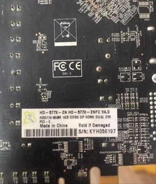Видеокарта ATI Radeon HD5770