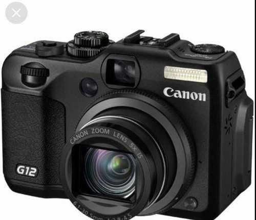 Зеркальный фотоаппарат canon G12