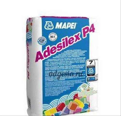 Быстросохнущий клей для плитки Adesilex P4 Mapei