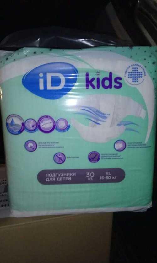 Подгузники ID kids, 15-30 кг