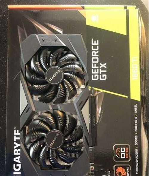 Видеокарта gtx 1660ti 6gb
